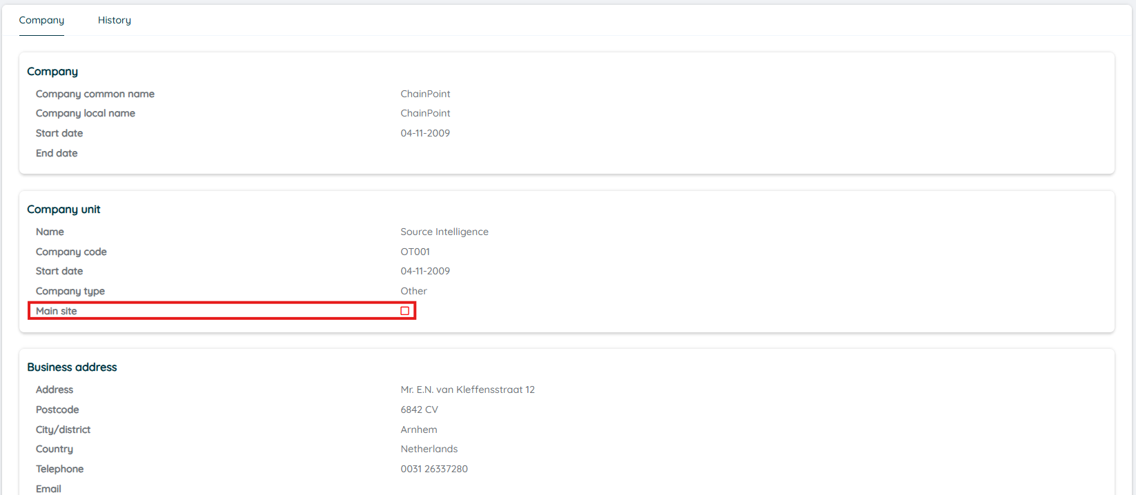 Supplier Grouping (Company Units) – Source Intelligence